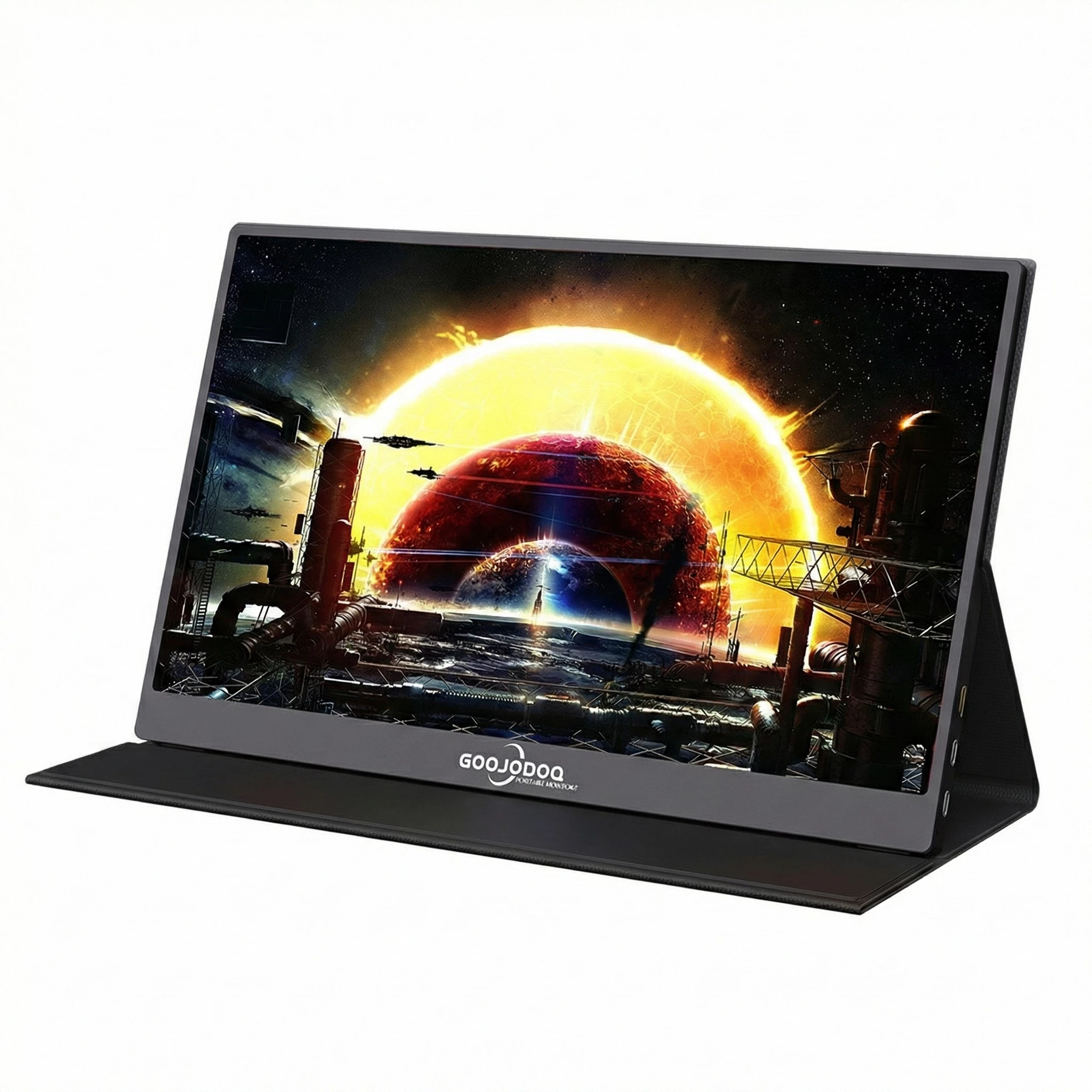 GOOJODOQ AC1025 Layar Ekstensi Portabel 15.6 Inch - Monitor Eksternal ...